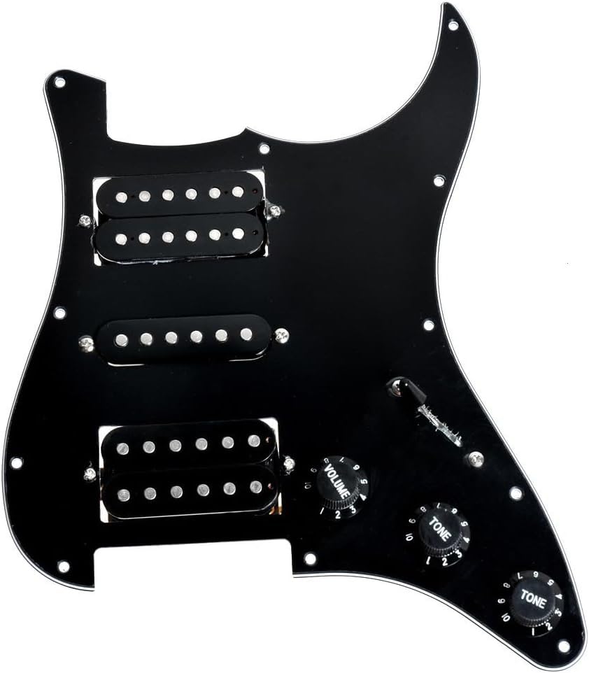 Amazon.com: SHENGSUI Electric Guitar Board Pickguard 2 Colors Humbucker ...