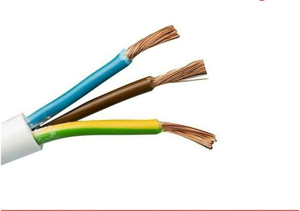 INDRICO 3 Core Wire 2.5 Sq mm Round Pure Copper Cable ISI Mark Heavy ...