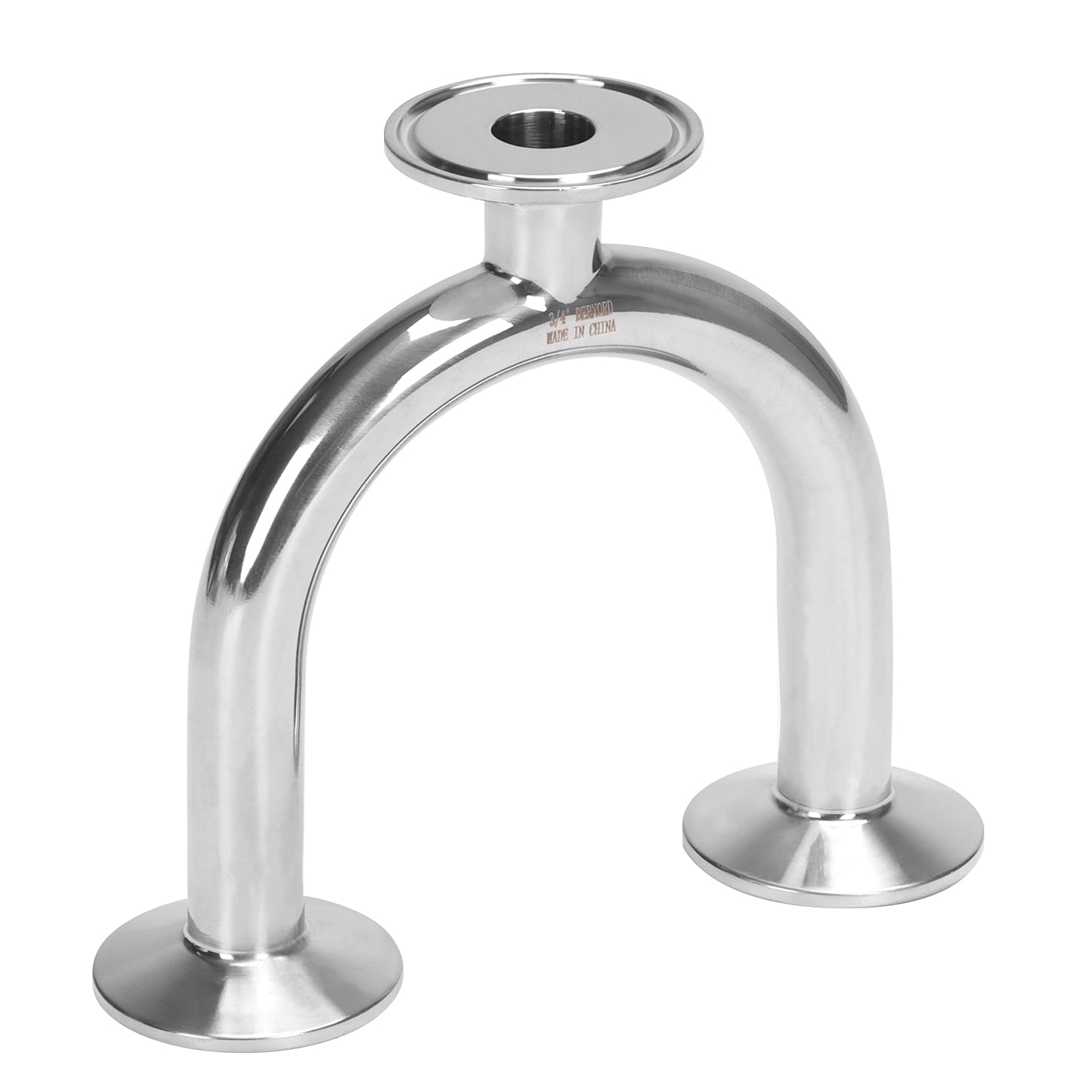 Amazon.com: DERNORD 3 Way U Sanitary Ferrule Pipe Fittings Tri-Clamp ...