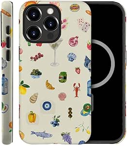 Amazon.com: TnXee Case Compatible with iPhone 15 Pro,Compatible with MagSafe,Fall Prevention ...