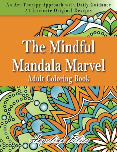 Book review of The Mindful Mandala Marvel Adult Coloring Book - Readers ...