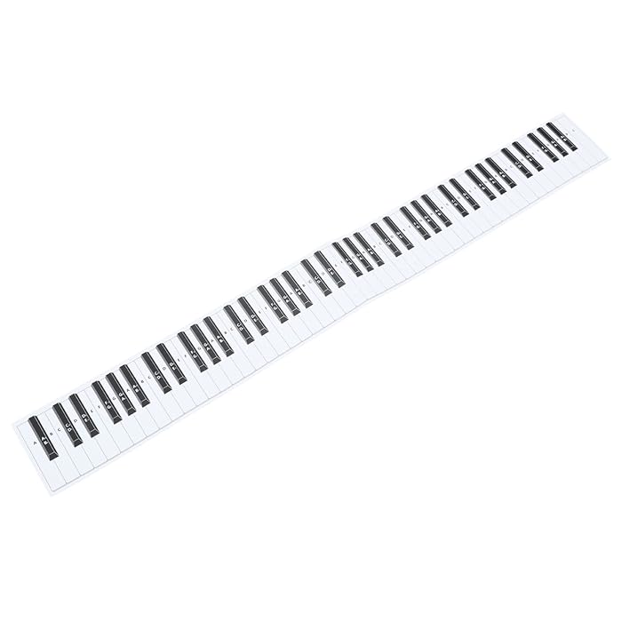 Buy 88 Key Piano Practice Chart: Piano Keyboard Note Chart Keyboard ...