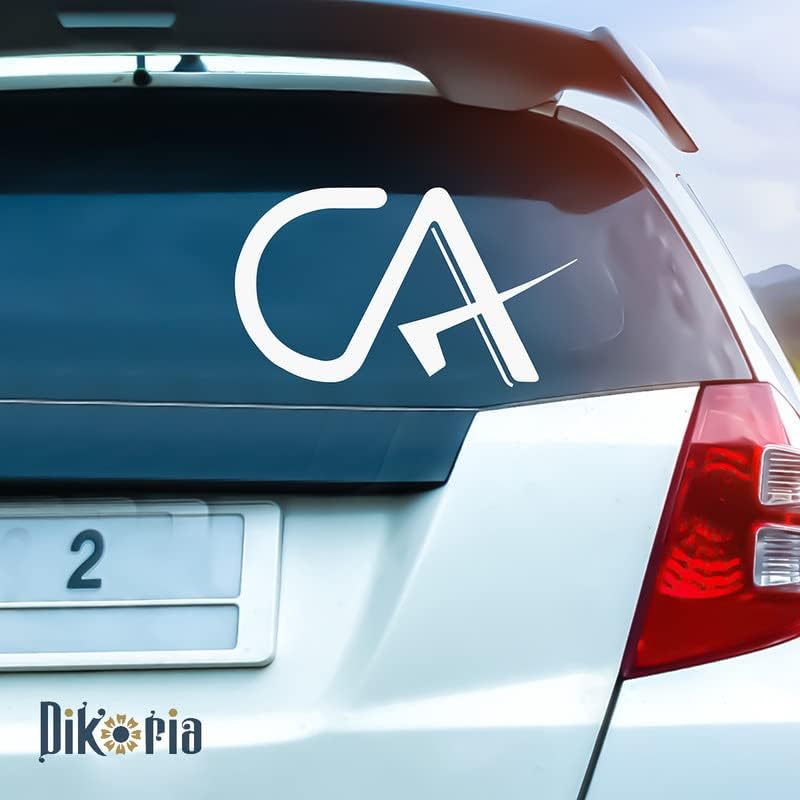Dikoria Ca Car Sticker, car Stickers for Car Exterior, Glass, Wall ...