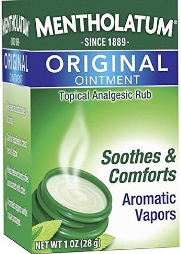Amazon.com: Mentholatum Original Ointment Soothing Relief, Aromatic ...