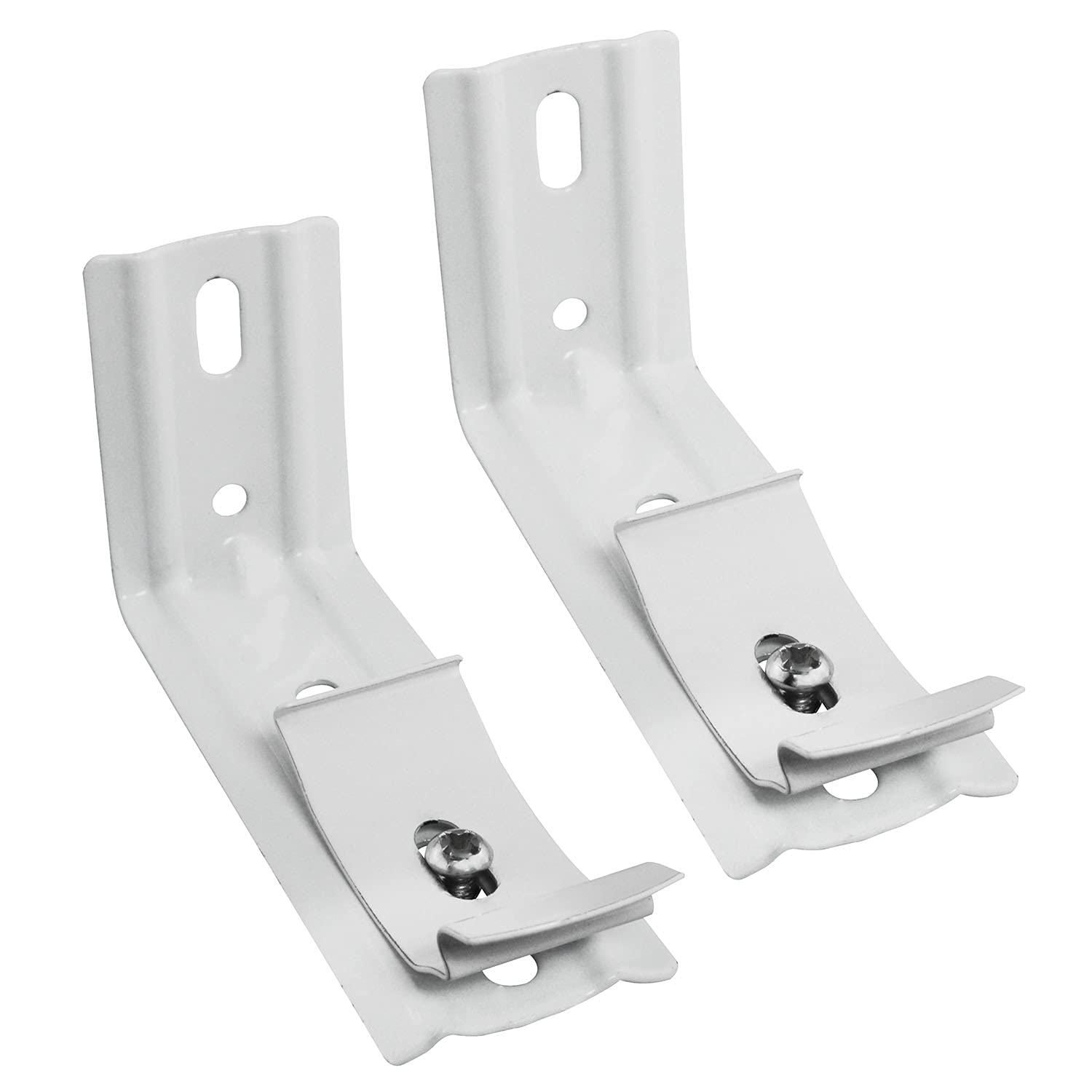 Amazon.com: ZZLZX 1Pair 2PCS 1 1/2 Inch Vertical Blind Wall Mount C ...