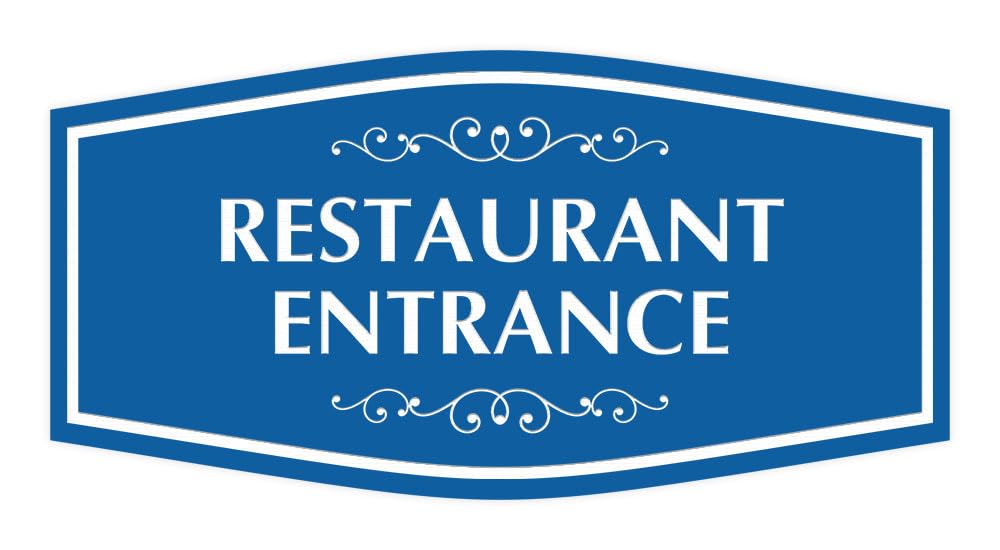 Fancy Restaurant Sign