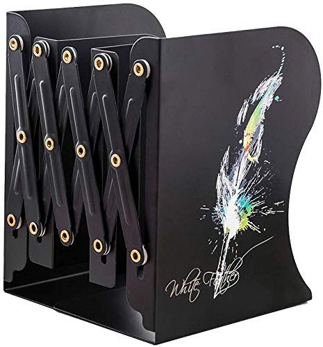 Divik Multipurpose Expandable Bookcase Desktop Bookend Stand Holder ...