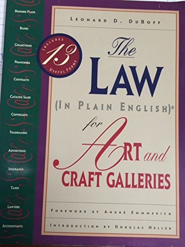 The Law [in Plain English] for Craftspeople: Leonard D. DuBoff ...
