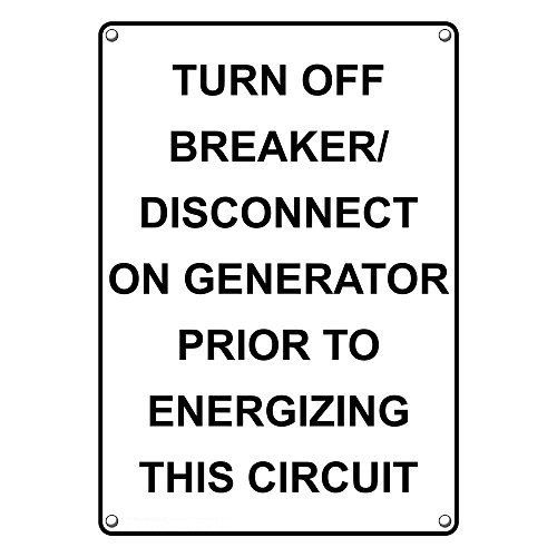 Weatherproof Plastic Vertical Turn Off Breaker/Disconnect On Generator ...