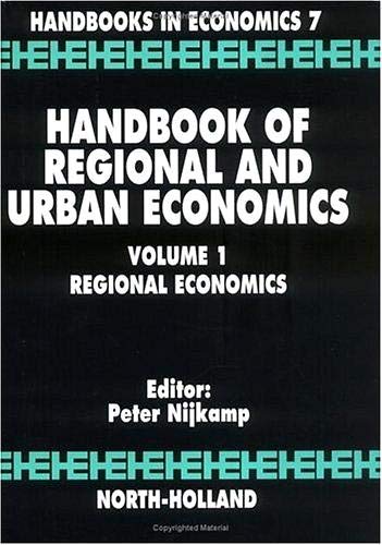 Amazon.com: Handbook of Regional and Urban Economics: Regional ...
