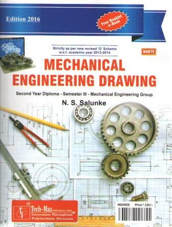 Mechanical Engineering Drawing : Amazon.in: Books