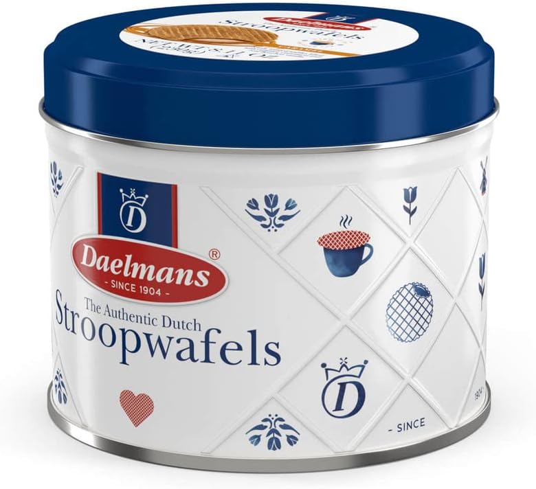 Daelmans Stroopwafels - Caramel Wafers in Daelmans tin - 330 gram per ...