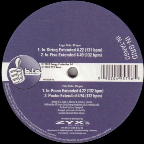 in-Tango : In-Grid: Amazon.fr: CD et Vinyles}