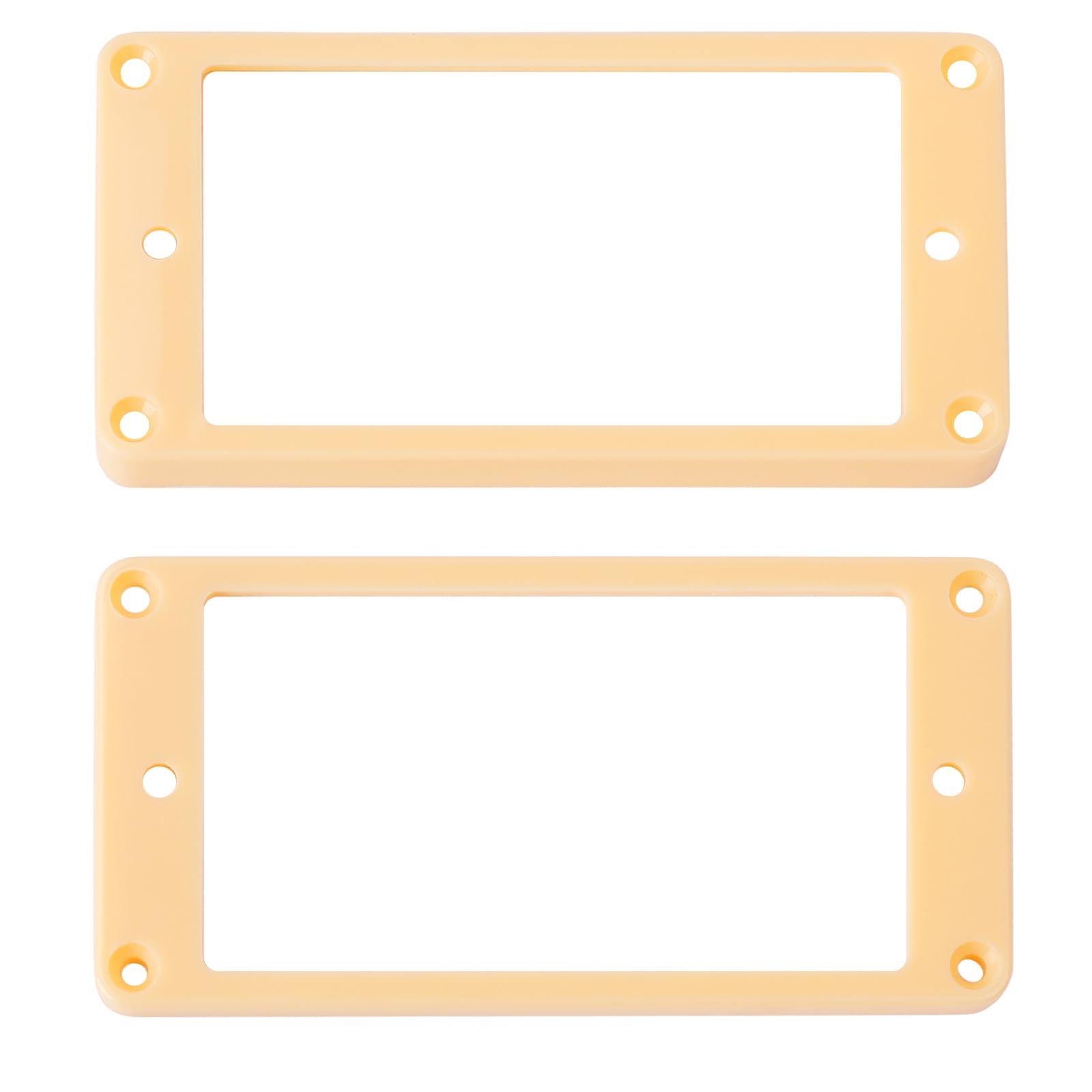 Amazon.com: Banworks Humbucker Pickup Rings Pickup Frame Flat Bottom ...