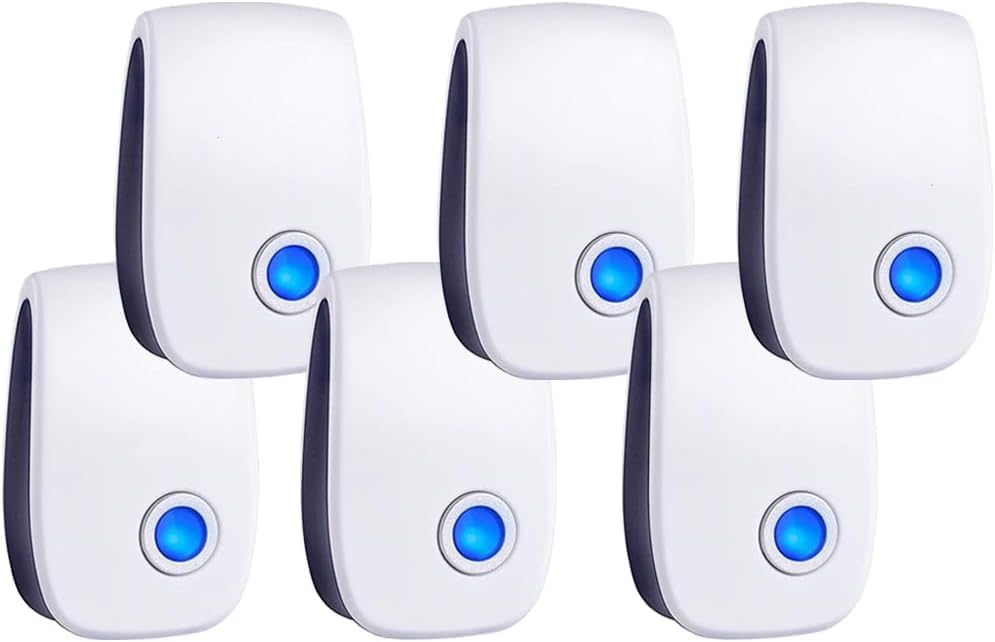 Amazon.com: Lickoon 6 Packs Ultrasonic Pest Control Repeller ...