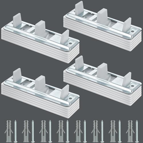 Amazon.com: Sliding Closet Door Floor Guide, 4 Pcs Nylon Adjustable ...
