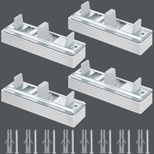 Snapklik.com : Sliding Closet Door Floor Guide, 4 Pcs Nylon Adjustable ...