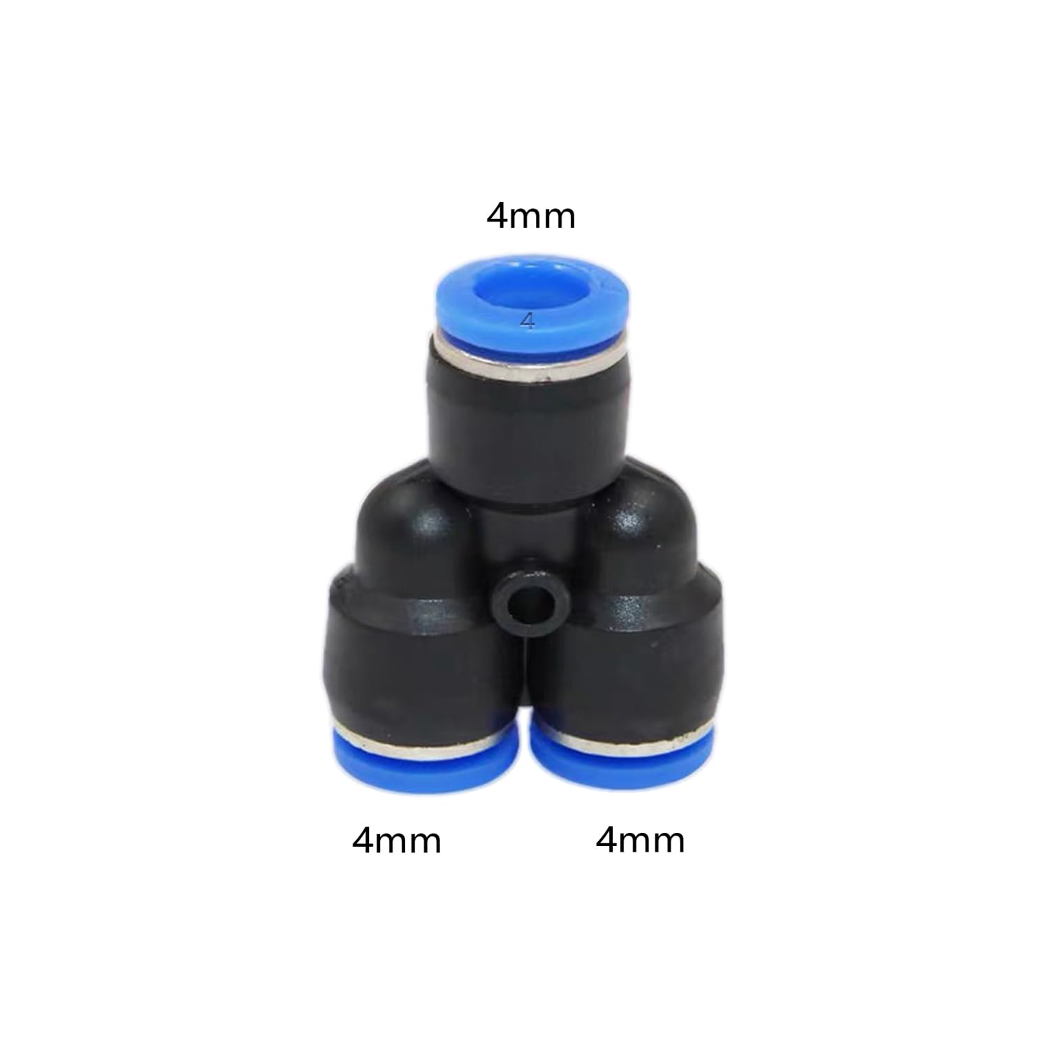 Snapklik.com : 4mm OD Y Splitter Push To Connect Fittings,push To ...