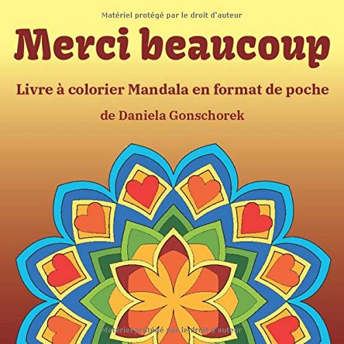 Amazon.com: Merci beaucoup: Livre à colorier Mandalas en format de ...