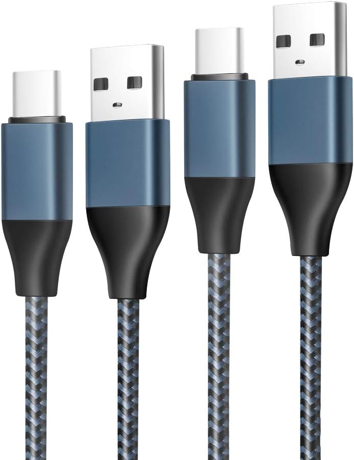Amazon.com: [2-Pack] USB Micro Cable Charging Cord Compatible Samsung ...