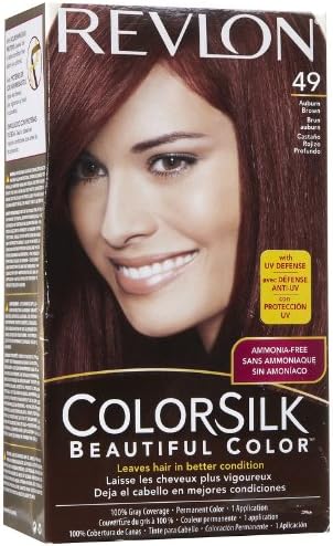 Amazon.com : Revlon ColorSilk Hair Color [47], Medium Rich Brown 1 ea ...