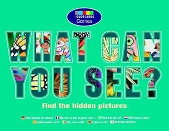 What Can You See?: Colorcards: Speechmark: 9780863886195: Special ...
