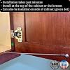 402 Brand Stainless Steel Cabinet Door Restraint Kit. Made in USA ...