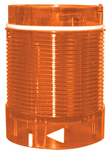 Tower Stack Light, 50mm, Lens Module, 12V AC/DC, Rotating LED, Amber ...