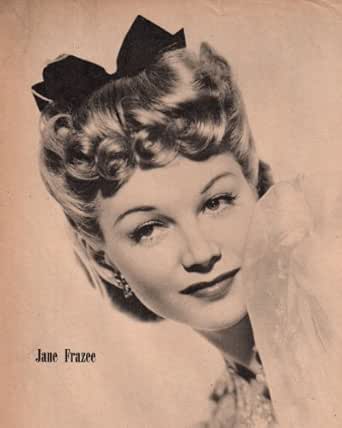 Jane Frazee Clipping Magazine photo 8x10 1pg orig A10132 at Amazon's ...