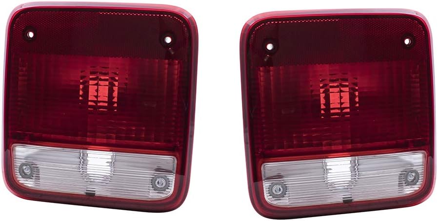 Driver and Passenger Taillights Tail Lamps Replacement for Chevrolet ...