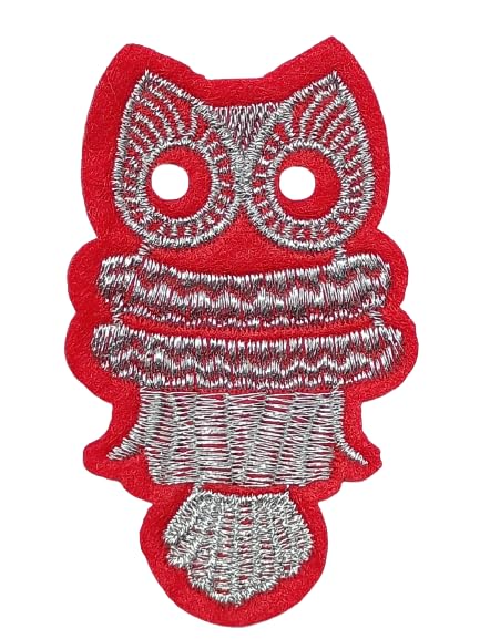PARAKH Owl Embroidery Stitching Patch (Pack of 2) : Amazon.in: Home ...