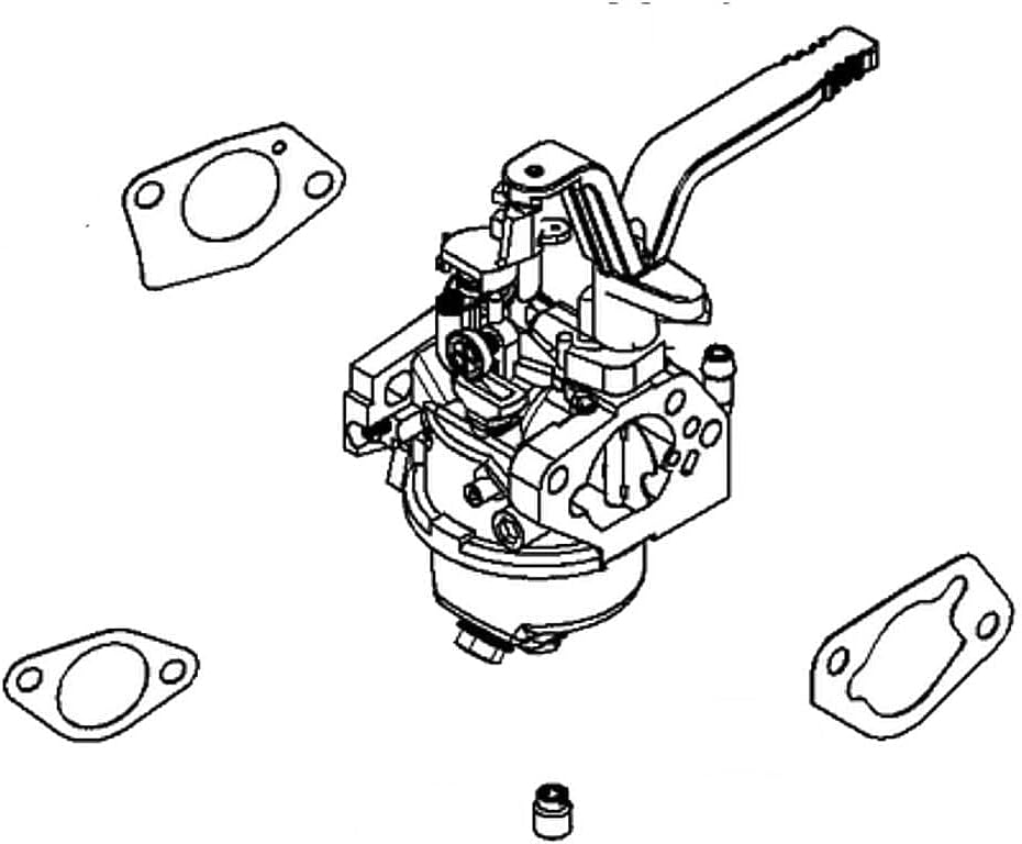 Amazon.com: Briggs & Stratton 595855 Carburetor Genuine Original ...