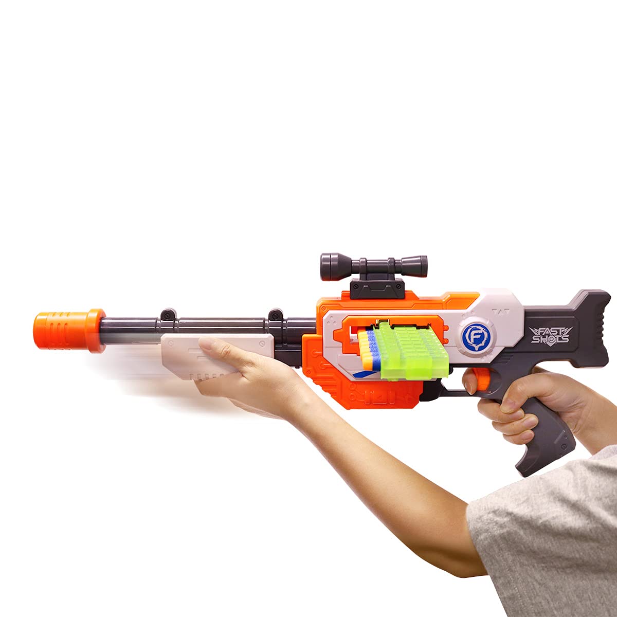 Juego de 2 pistolas de juguete Fast Shots Deluxe para...B08WC1XRDM ...