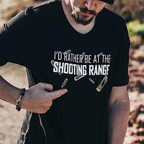 Buy Shooting Range Pro Gun T Shirt - 3XL Black at Amazon.in