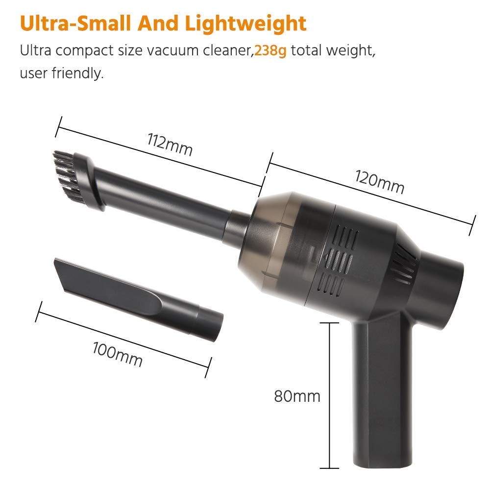 Snapklik.com : Mini Handheld Vacuum Cordless, Keyboard Vacuum Cleaner ...