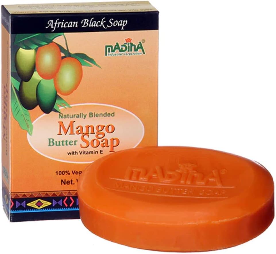 Amazon.com : Madina Three in One Butter Soap, 3.5 oz (Pack of 3 ...