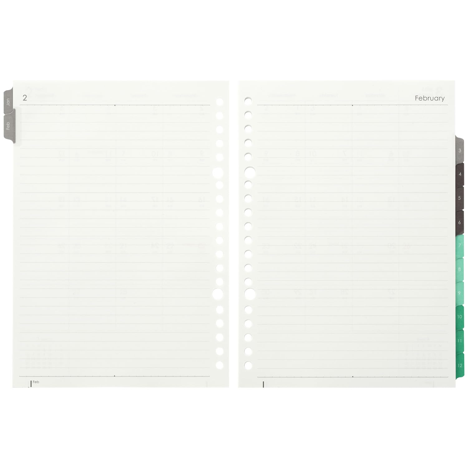 Snapklik.com : Maruman LD283W-24 Notebook, Refill, 2024, A5, Loose Leaf ...