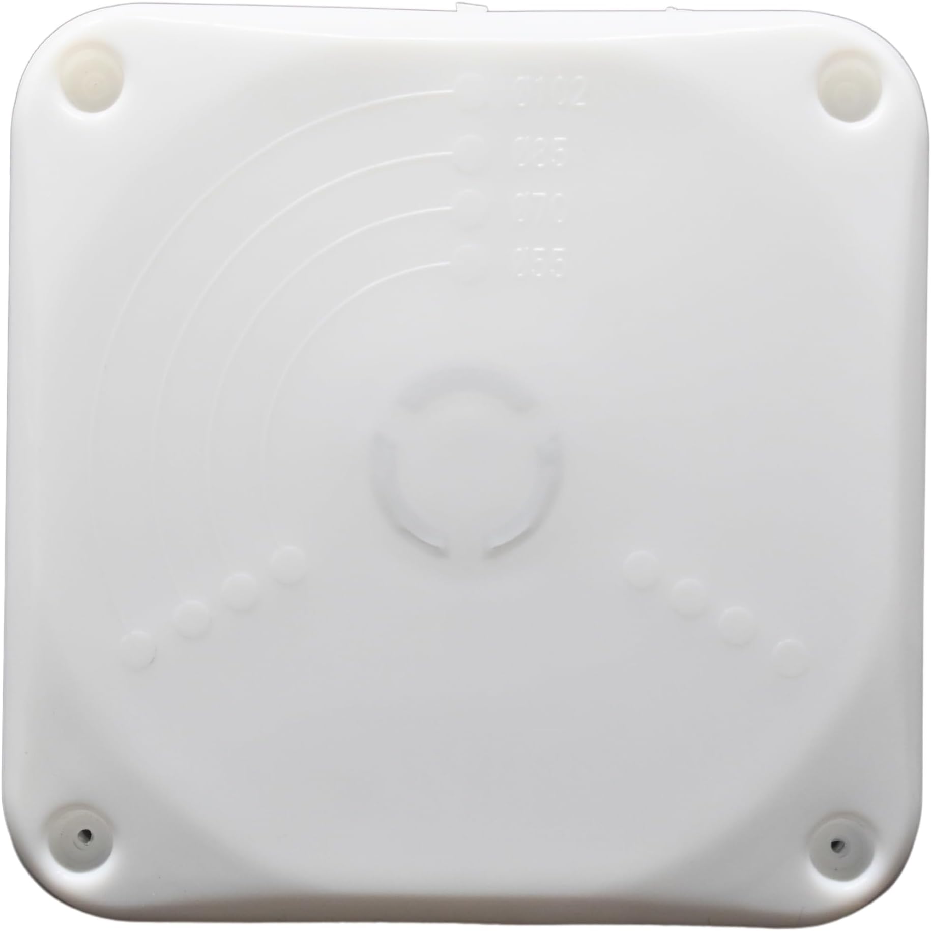 UPVsales Professional PVC Square 5X5" Inch Virgin Plastic 4 Junction ...