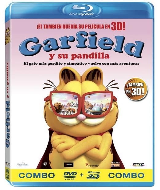 Garfield (DVD + BD) [Blu-ray]: Amazon.es: Mark A.Z. Dippé: Películas y TV