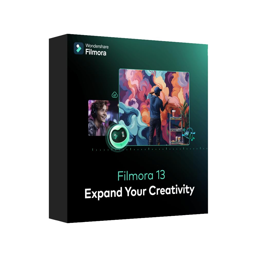 Filmora 14 Lifetime Plan Retail DVD : Amazon.in: Software