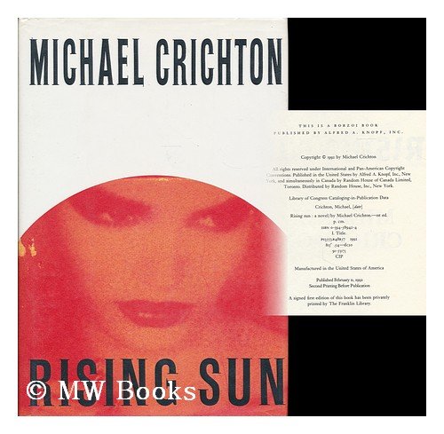 Rising Sun: Crichton, Michael: 9780712653206: Amazon.com: Books