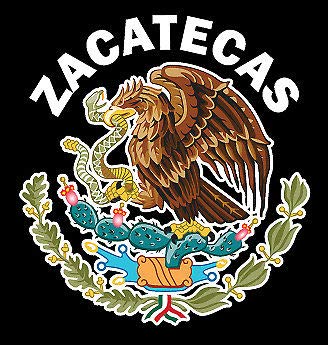 Buy Edward & Co Zac Decal Zacatecas Sticker Mexican Eagle States Aguila ...