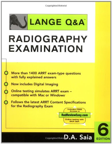 Lange Q&A - Radiography Examination: Medicine & Health Science Books ...