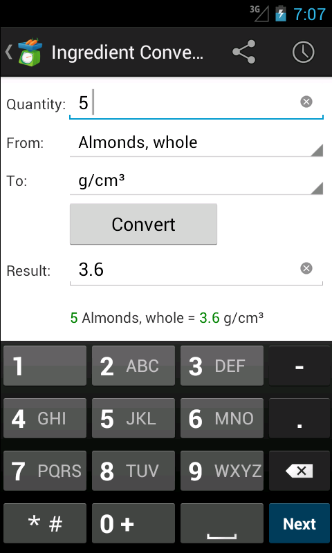 Cooking Conversions - App on Amazon Appstore