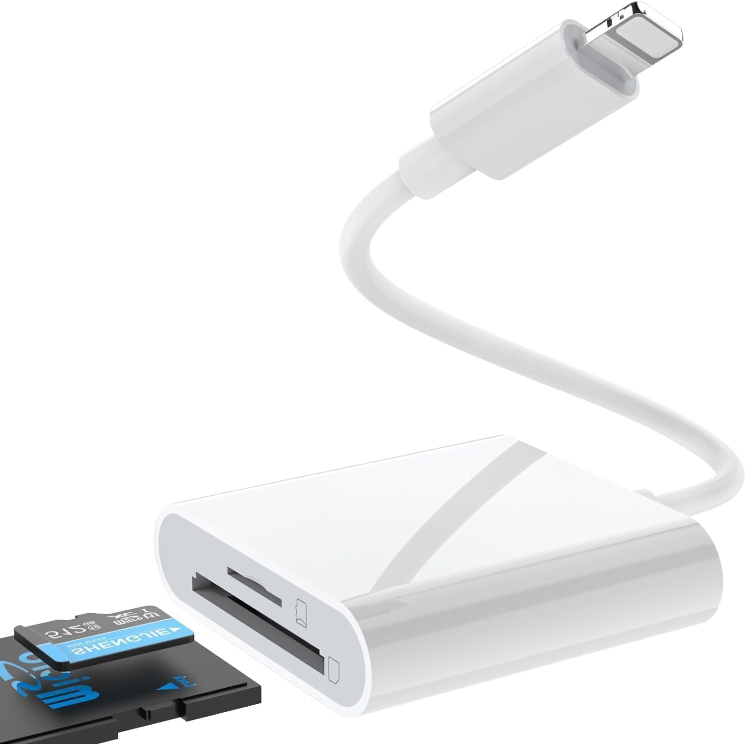 Amazon.com: SD Card Reader for iPhone iPad, iPhone Memory Card Reader ...