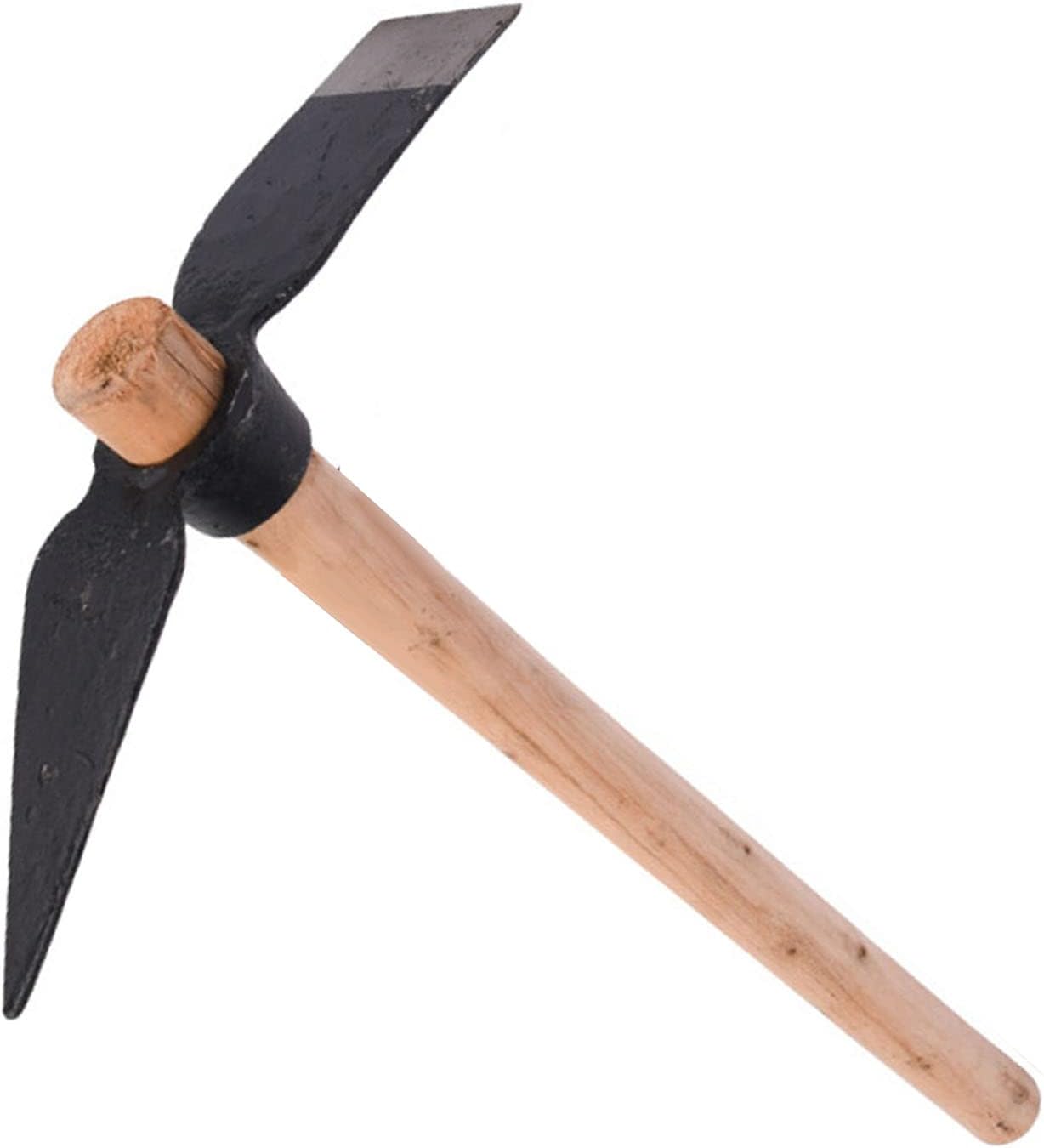 Qukaim Mattock Garden Pick, Multipurpose Hand Tool for Digging, Weeding ...