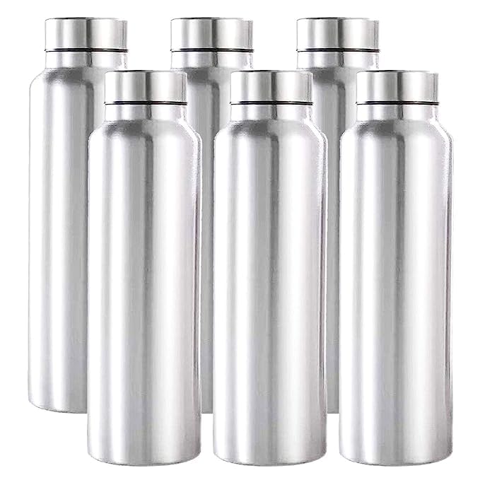 Ansh Outlet Stainless Steel Fridge Water Bottle/Refrigerator Bottle ...