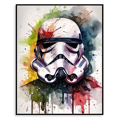 Amazon.com: Star Wars Watercolor Art Print - Premium Giclee Fine Art ...