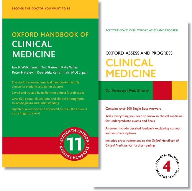 Oxford Handbook of Clinical Medicine and Oxford Assess and Progress ...