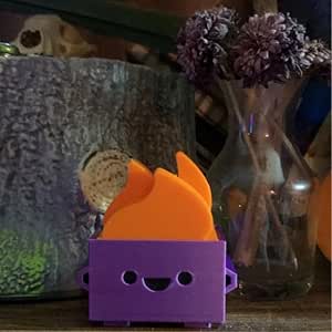 Amazon.com: Teeny Tiny Dumpster Fire, Mini Smiling Dumpster Fire ...